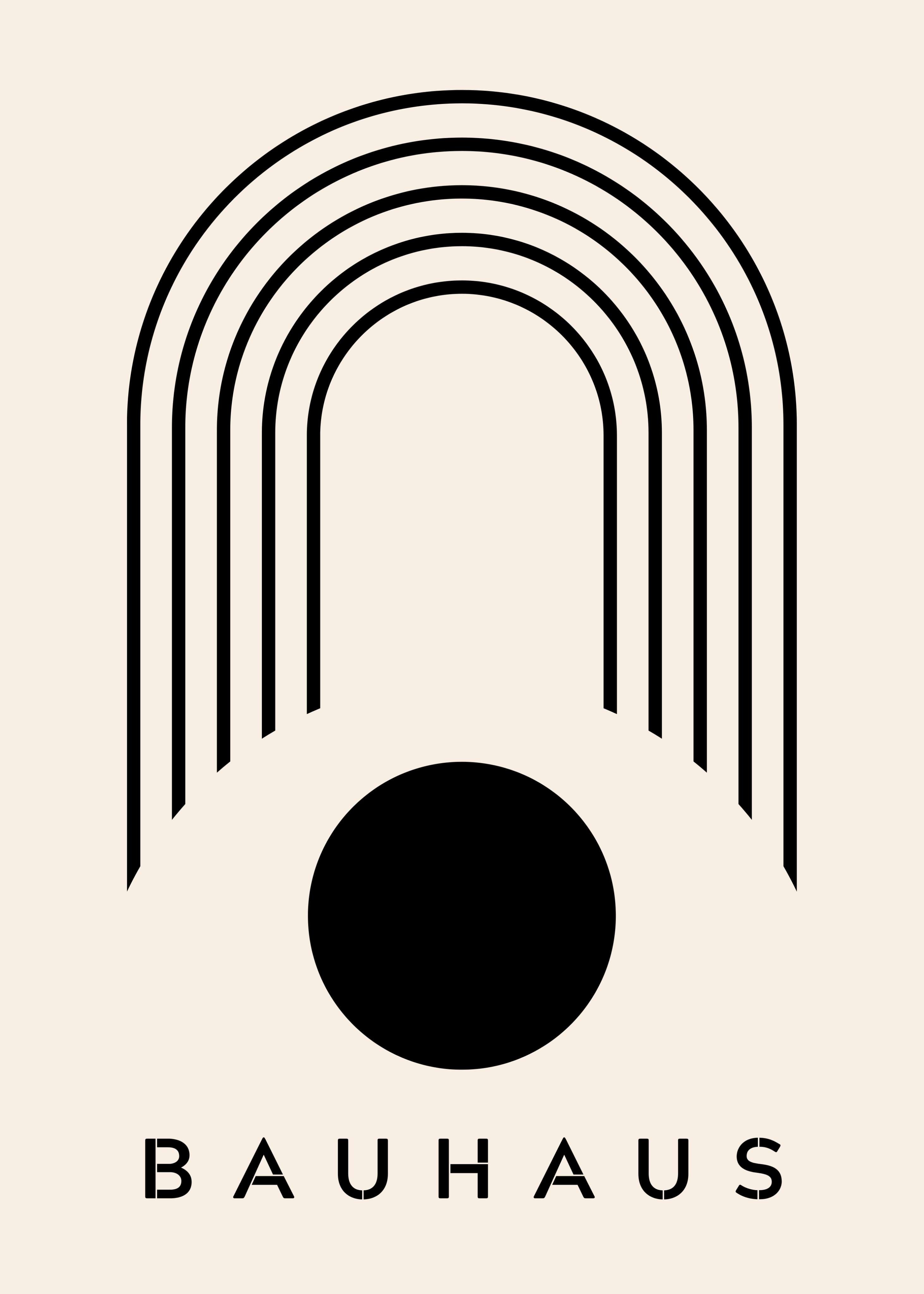 Bauhaus: Arc of Unity No.2 poster – Project Art